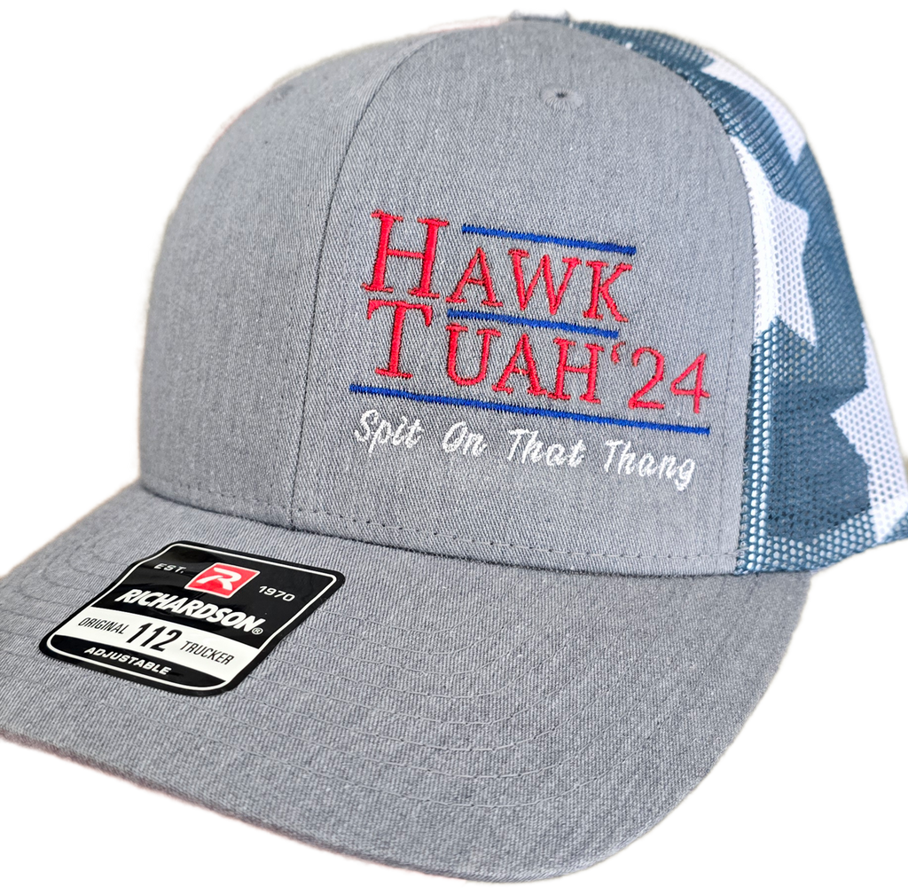 Hawk Tuah '24 Richardson 112 Flag Print – Brady Gifts & Promotional