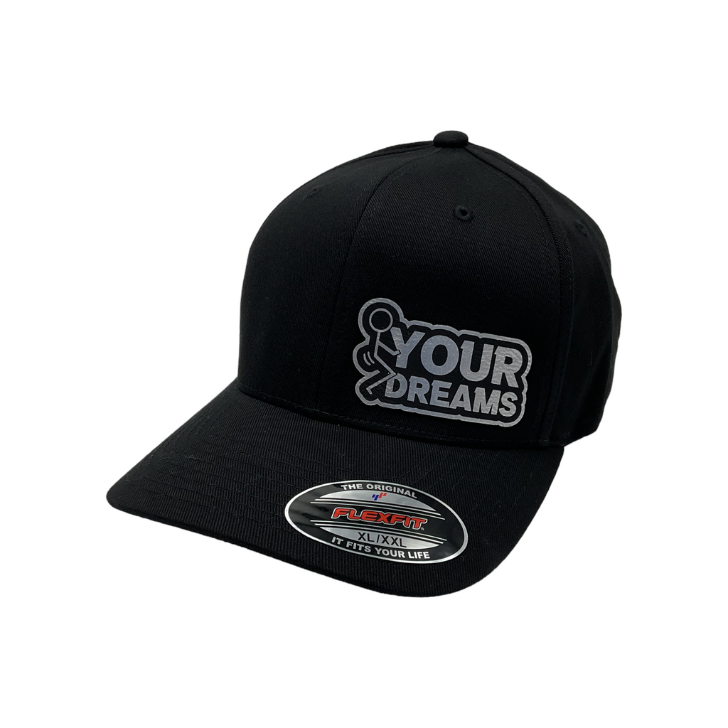 F Your Dreams Stick Figure FLEXFIT Patch Hat – Brady Gifts & Promotional